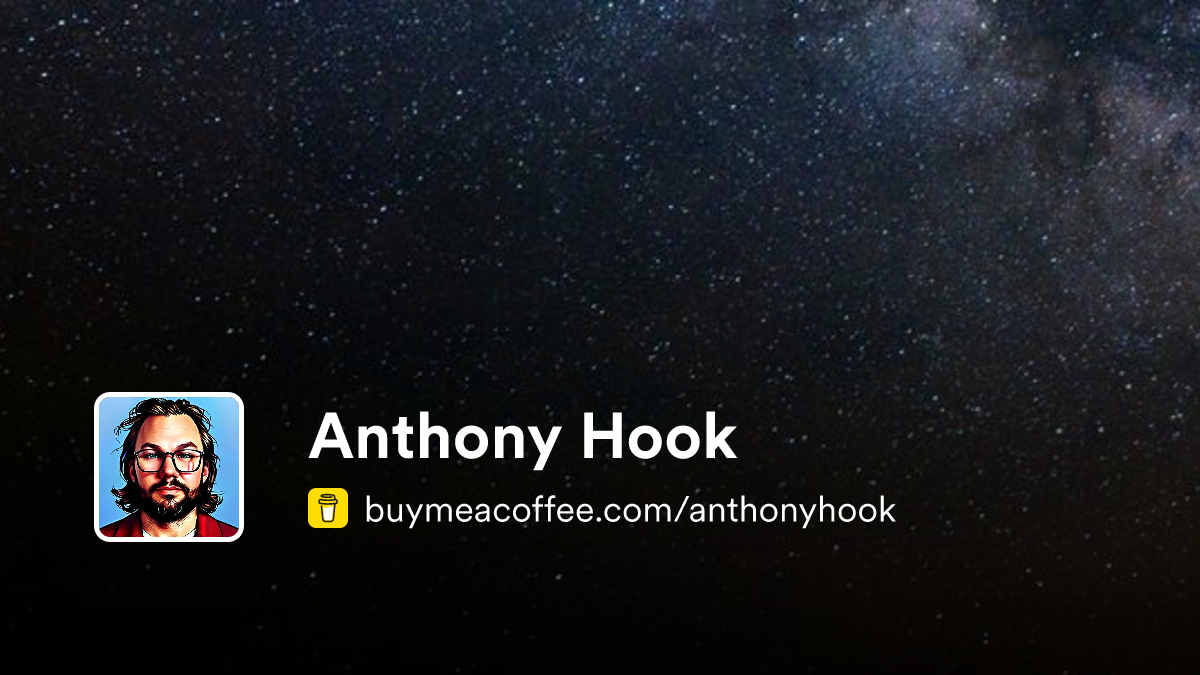 Anthony Hook - Buymeacoffee