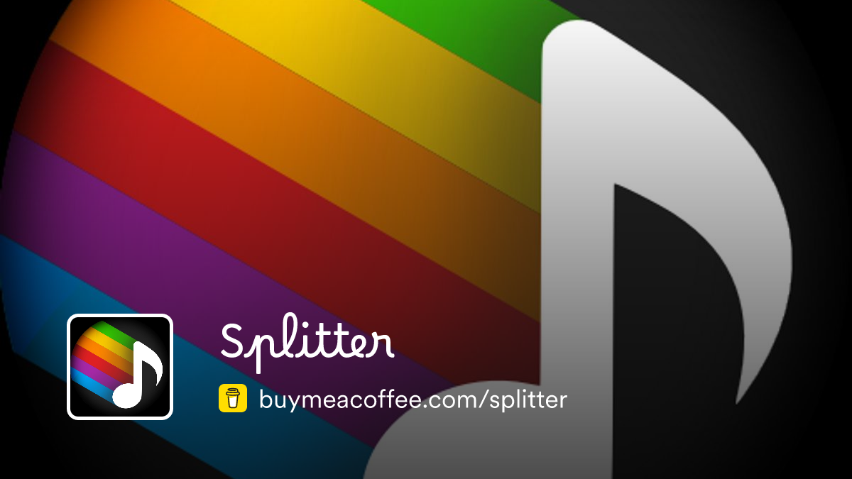 Splitter - Buymeacoffee