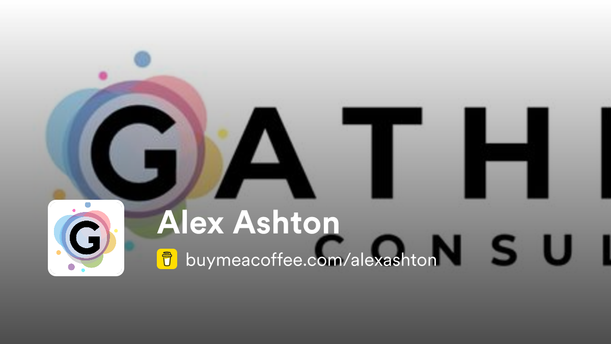 Alex Ashton - Buymeacoffee