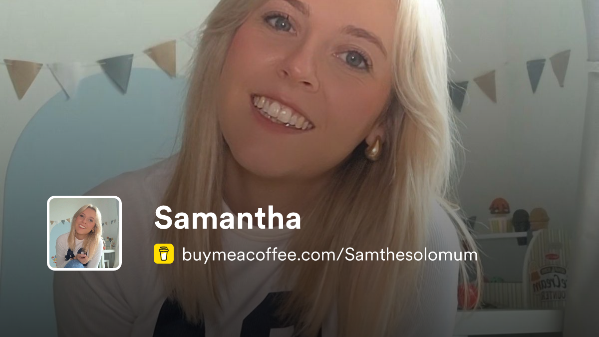 Samantha - Buymeacoffee