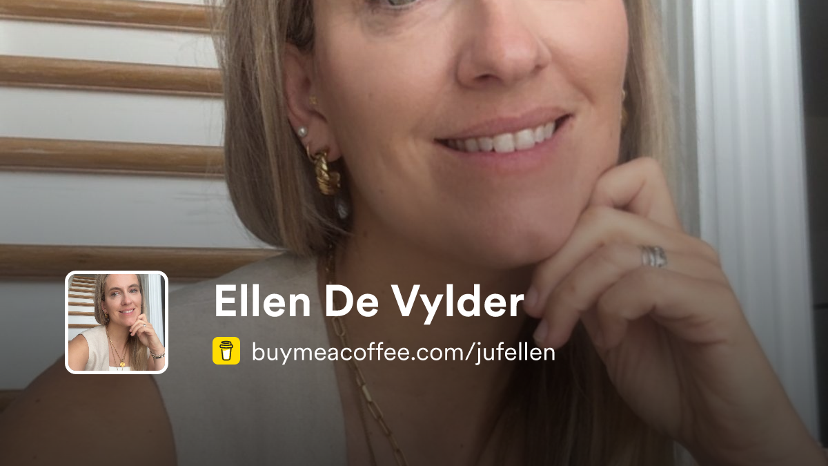 Ellen De Vylder - Buymeacoffee