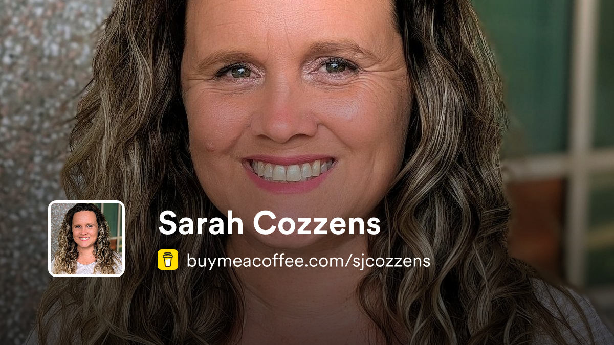 Sarah Cozzens - Buymeacoffee
