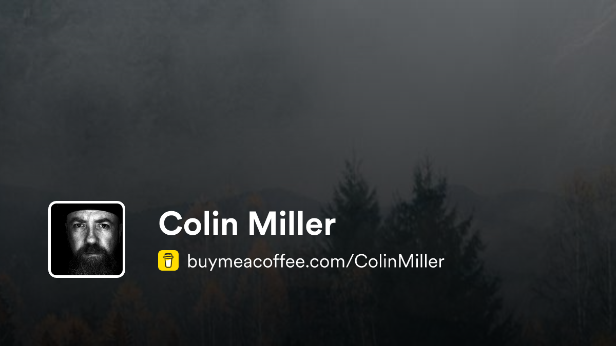 Colin Miller is A world of fun. - Buymeacoffee