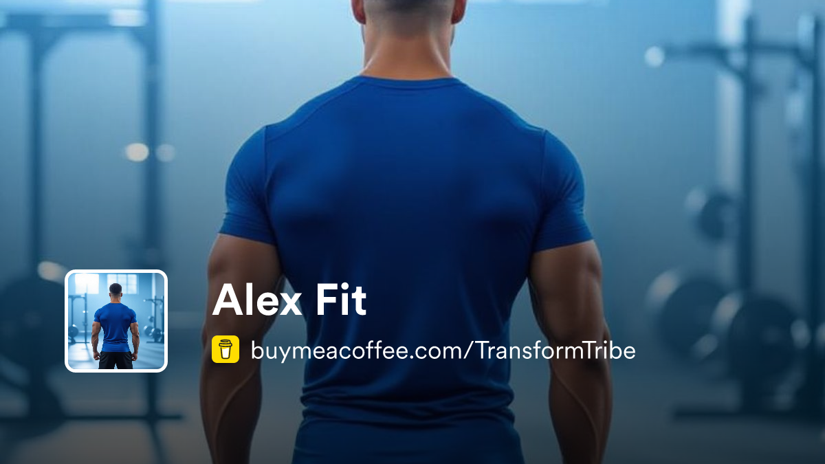 Extras | Alex Fit - Buymeacoffee
