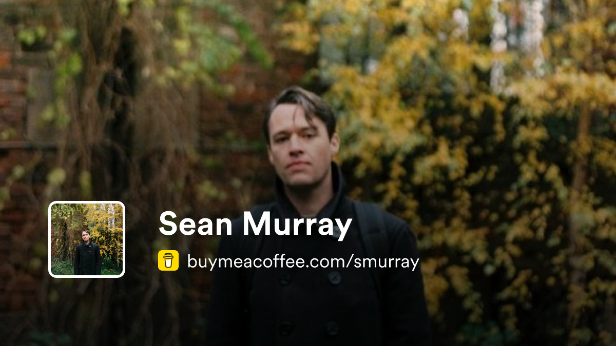 Sean Murray - Buymeacoffee