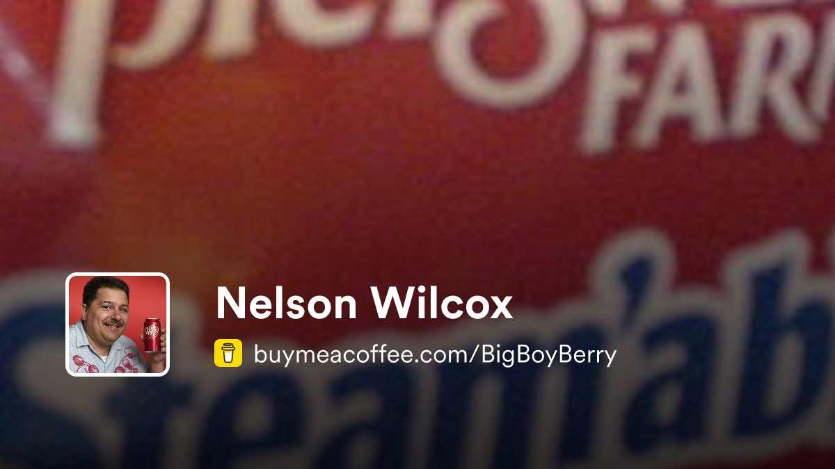 Nelson Wilcox - Buymeacoffee