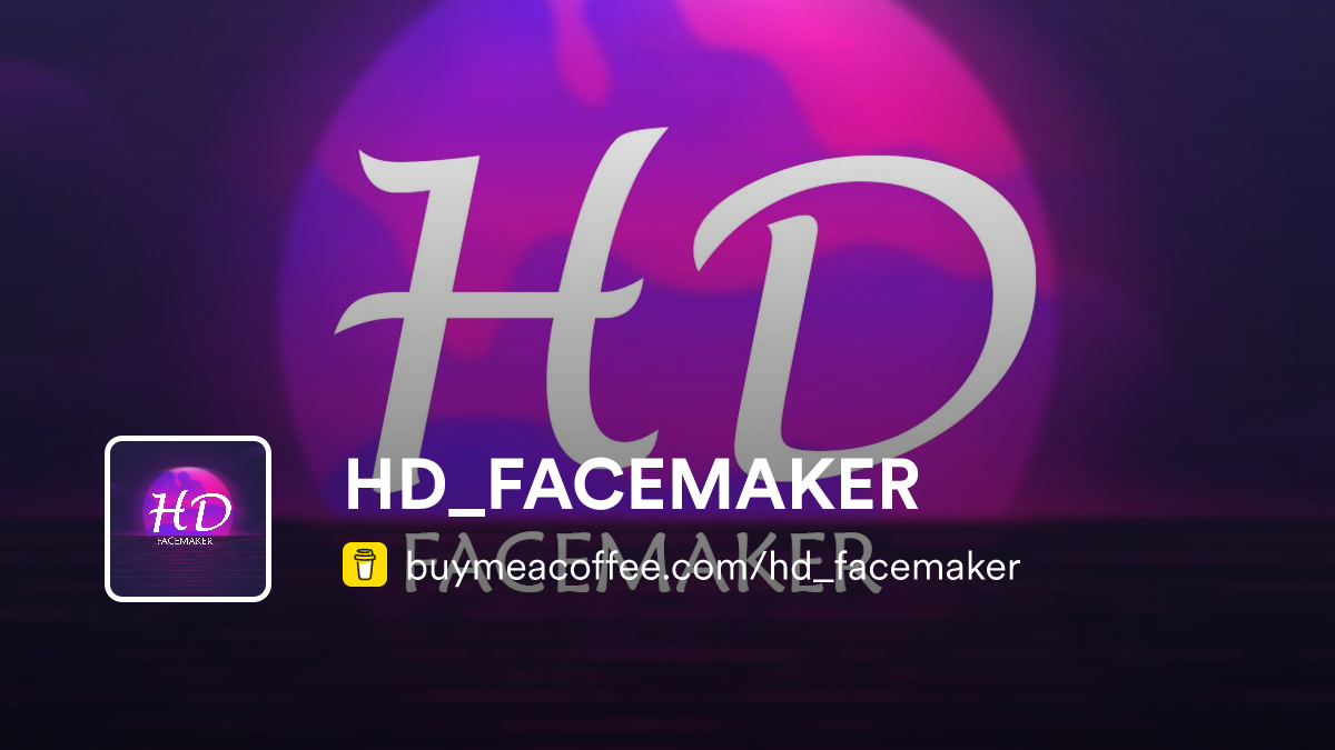 HD_FACEMAKER - Buymeacoffee