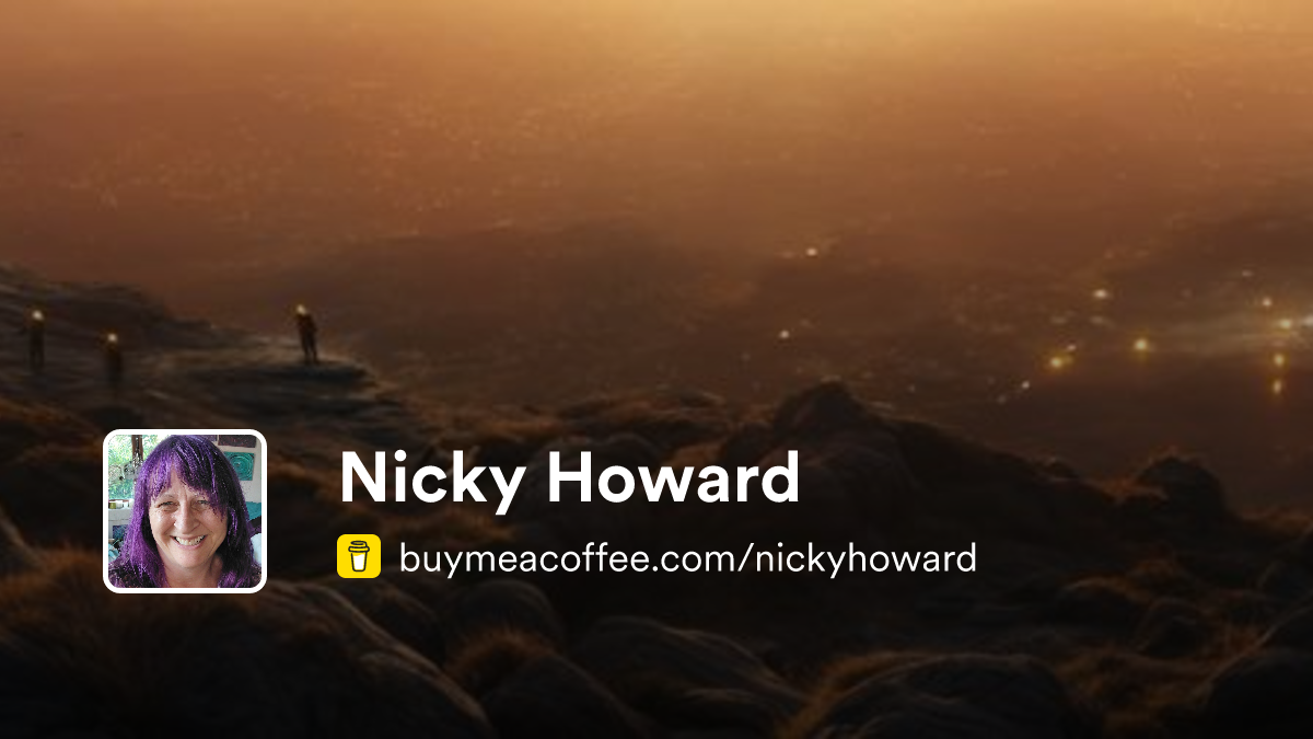 Nicky Howard - Buymeacoffee
