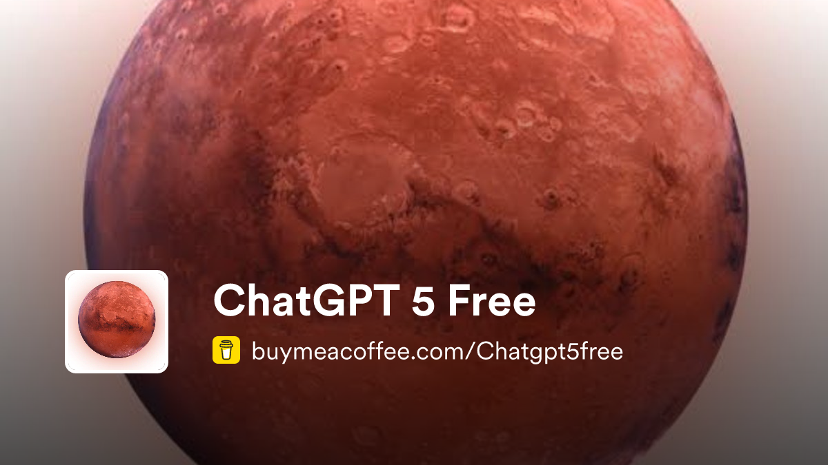 ChatGPT 5 Free - Buymeacoffee