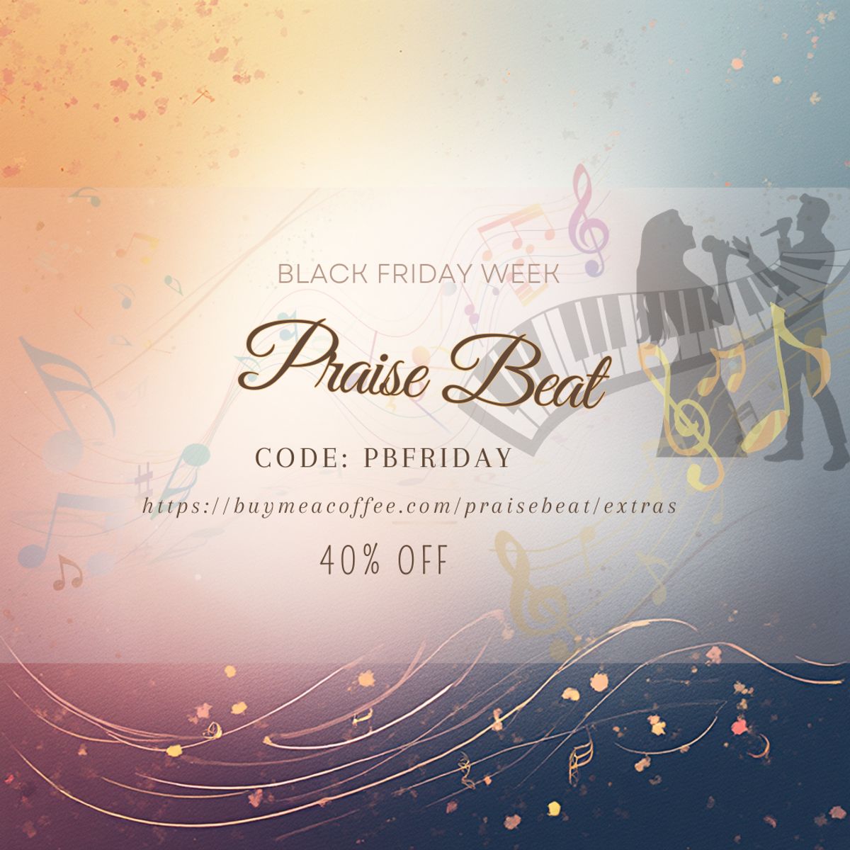 Black Friday Week at Praise Beat — Praise Beat - Buymeacoffee