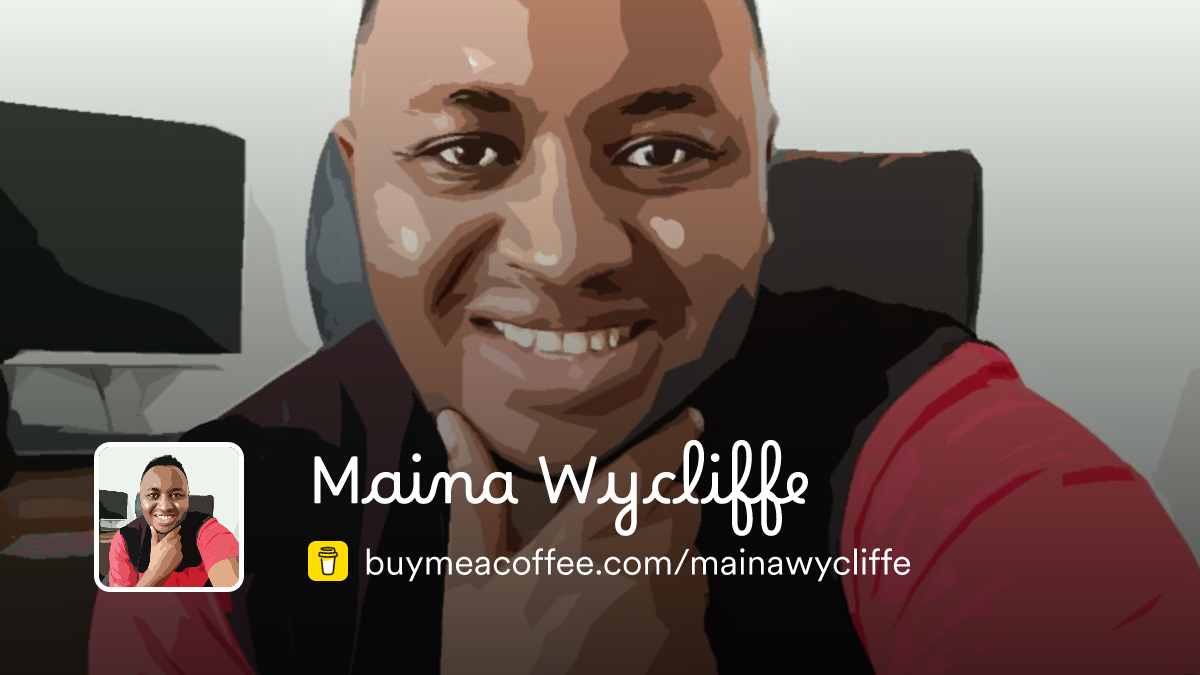 Maina Wycliffe is creating awesome content on Typescript and Developer Experience - Buymeacoffee