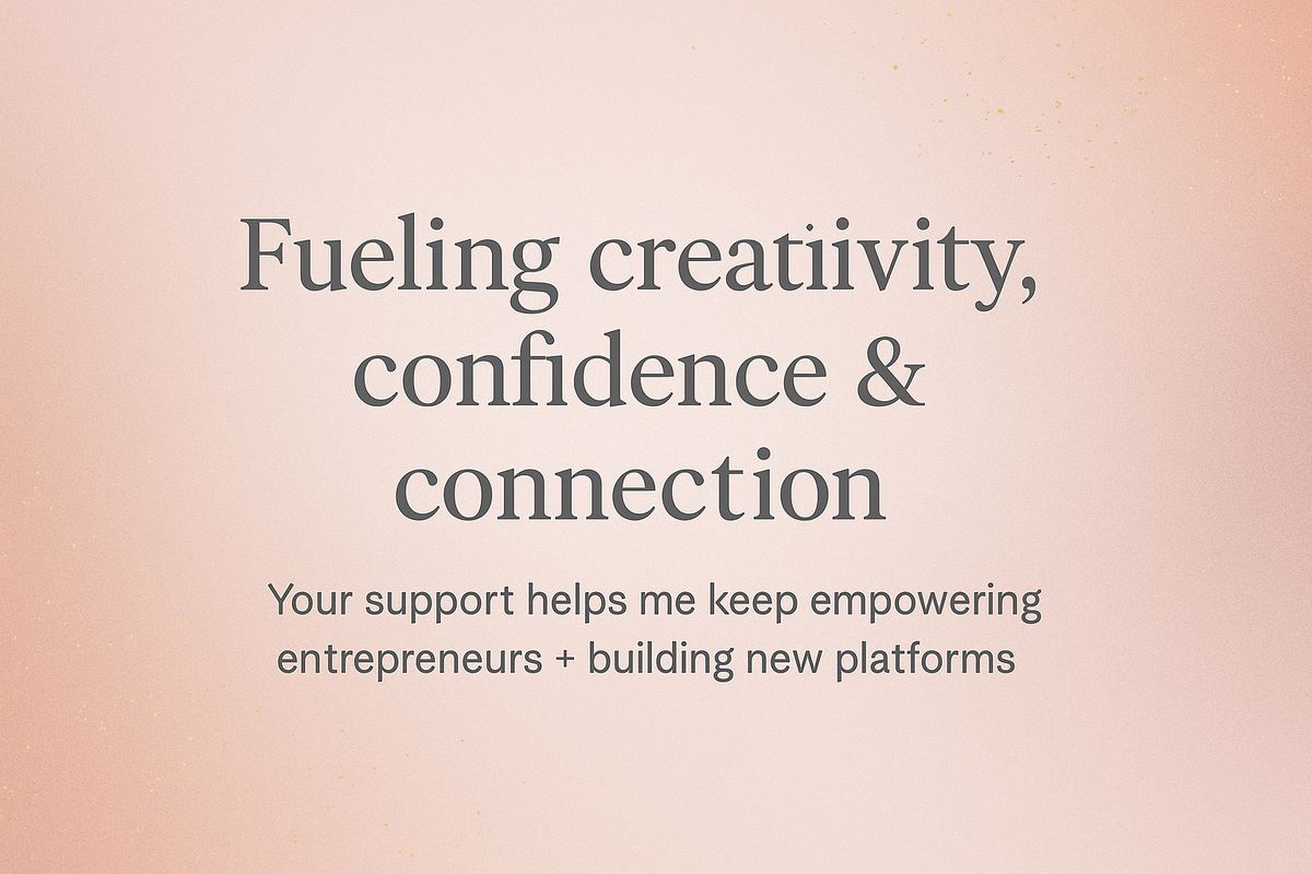 Fueling Confidence, Creativity & Connection — Ilene Carol - Buymeacoffee