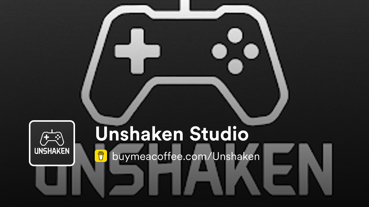 Unshaken Studio - Buymeacoffee