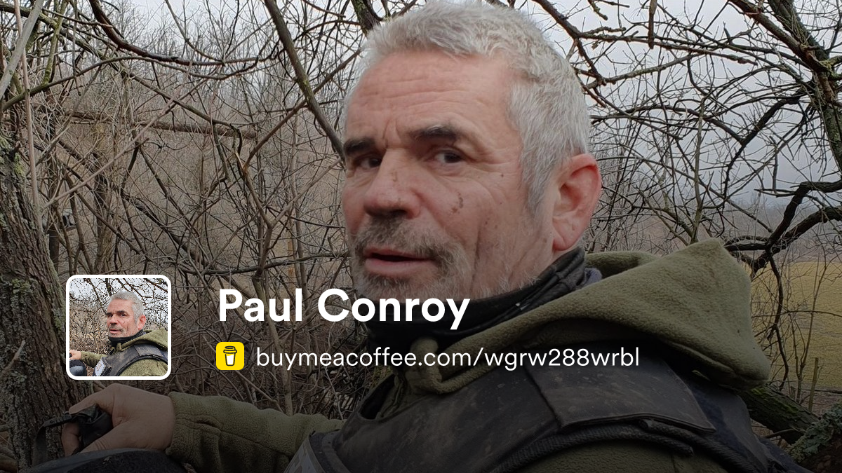 Paul Conroy - Buymeacoffee