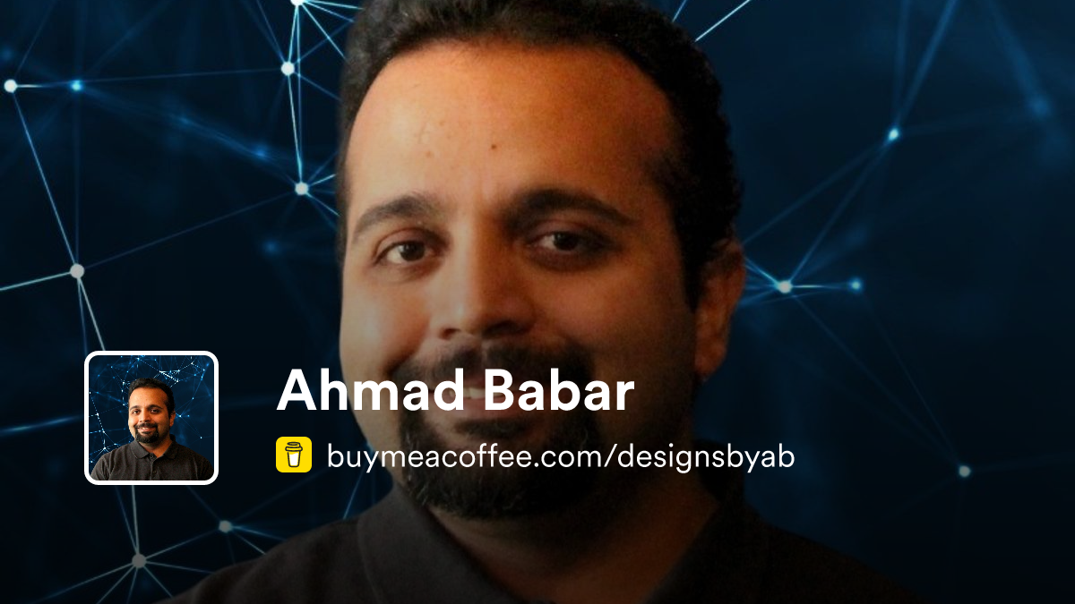 Ahmad Babar - Buymeacoffee