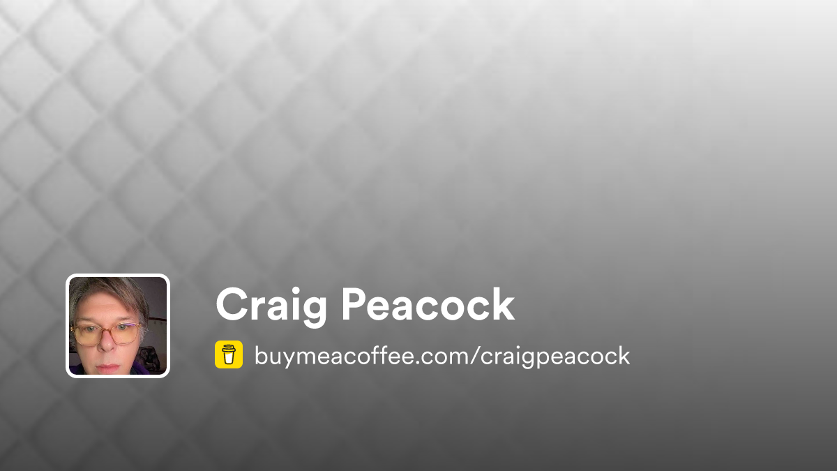 Craig Peacock is A fund to keep me from bankruptcy while fighting for ...