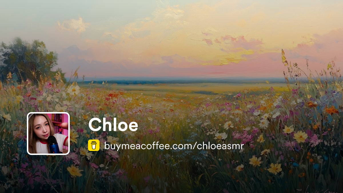 Chloe is ASMR - Buymeacoffee