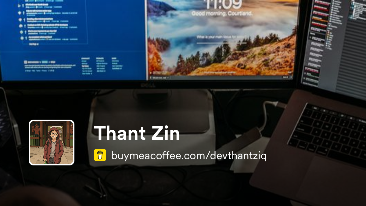 Thant Zin - Buymeacoffee