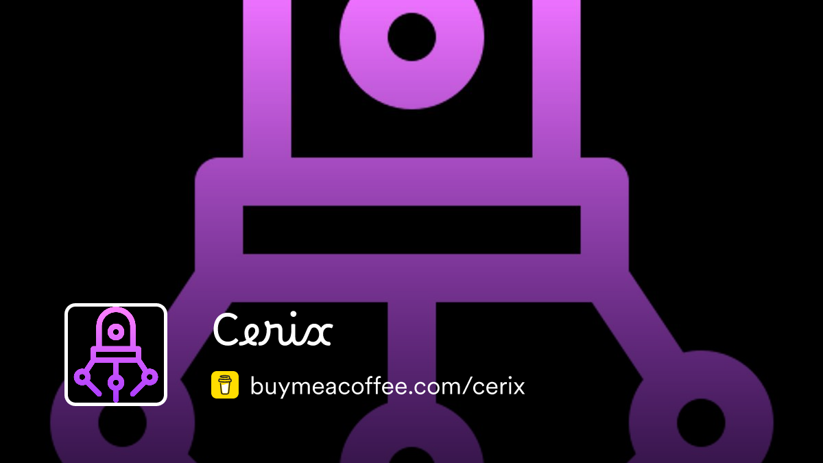 Cerix - Buymeacoffee
