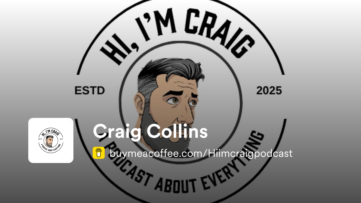 Craig Collins - Buymeacoffee
