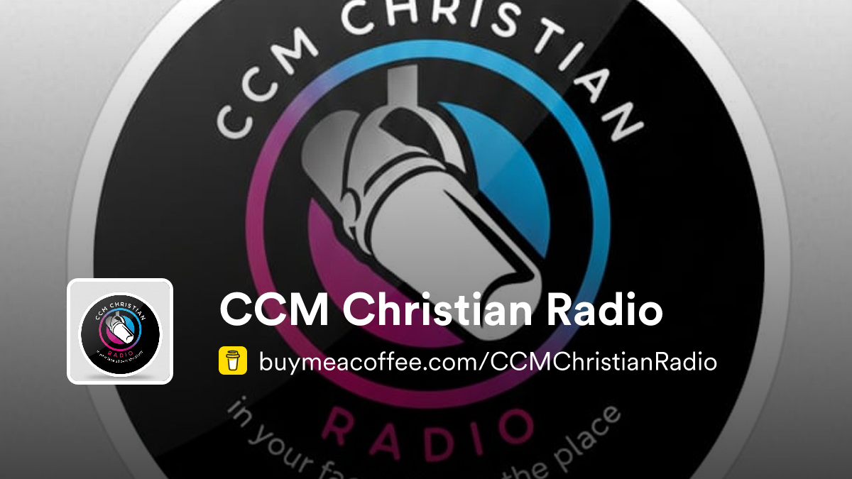 CCM Christian Radio - Buymeacoffee