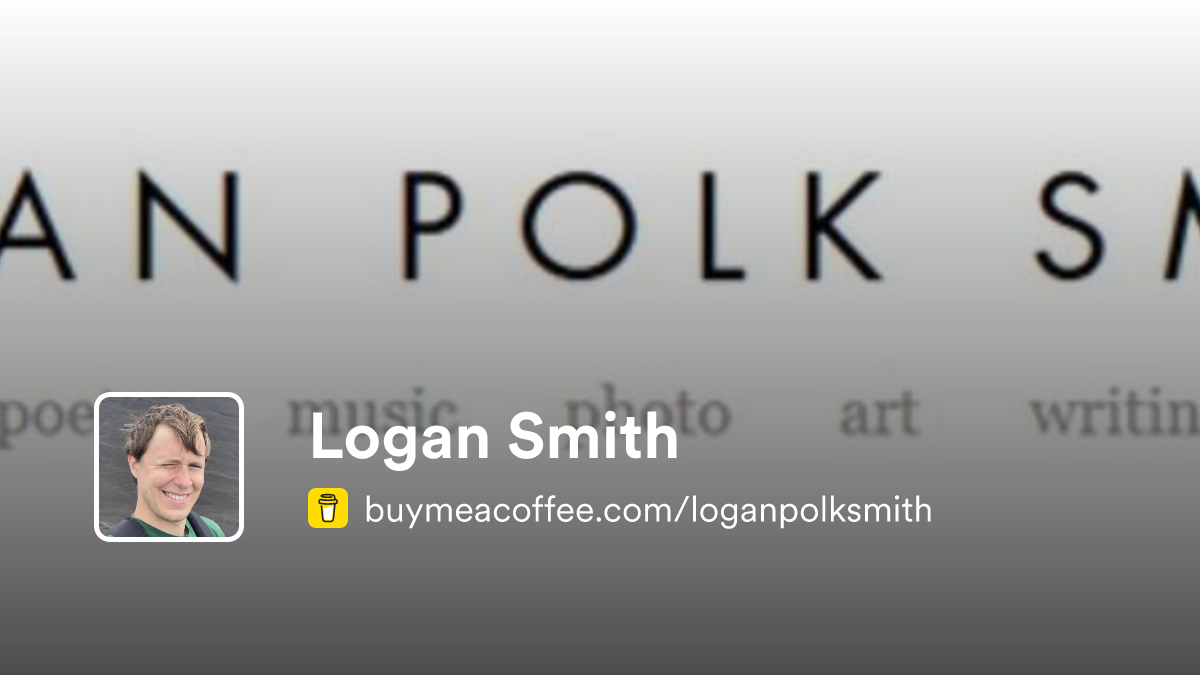 Logan Smith - Buymeacoffee