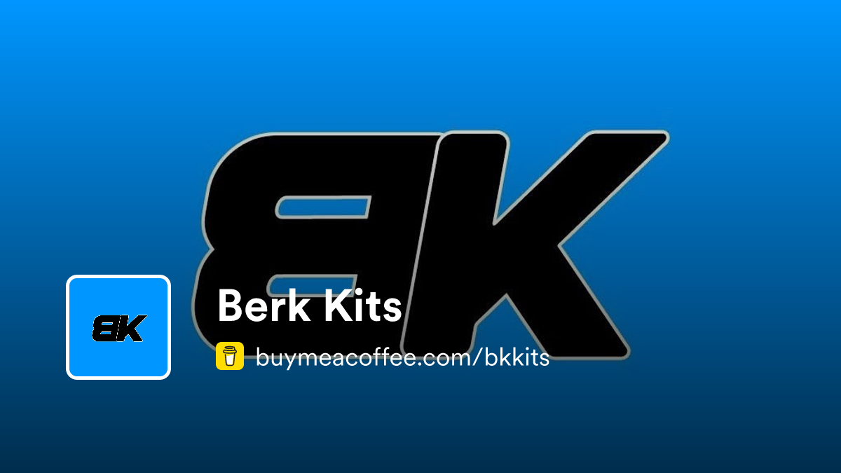 Berk Kits - Buymeacoffee