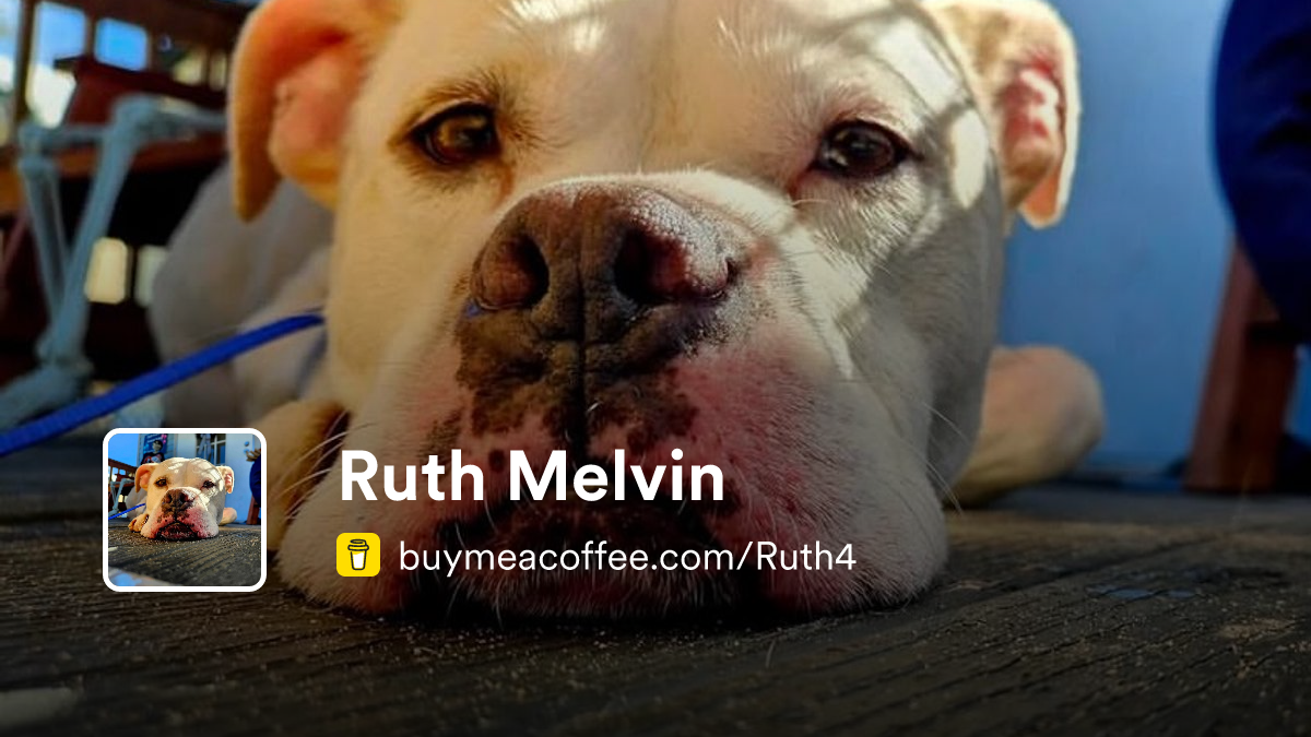 Ruth Melvin - Buymeacoffee