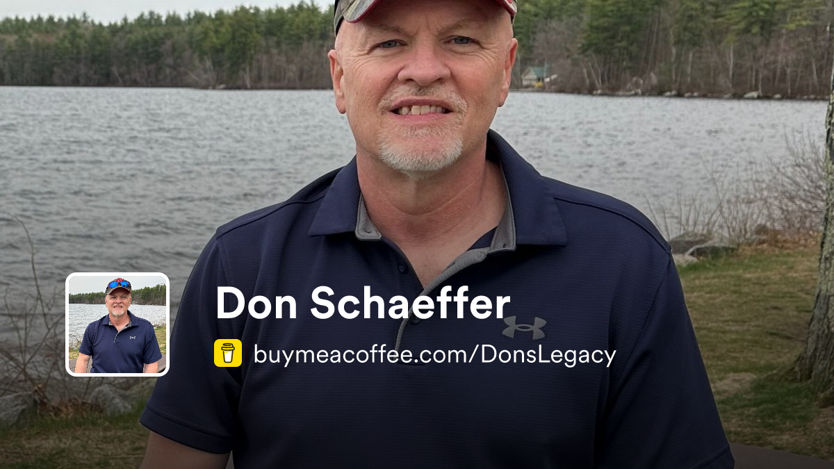 Don Schaeffer is Faith based wealth building - Buymeacoffee