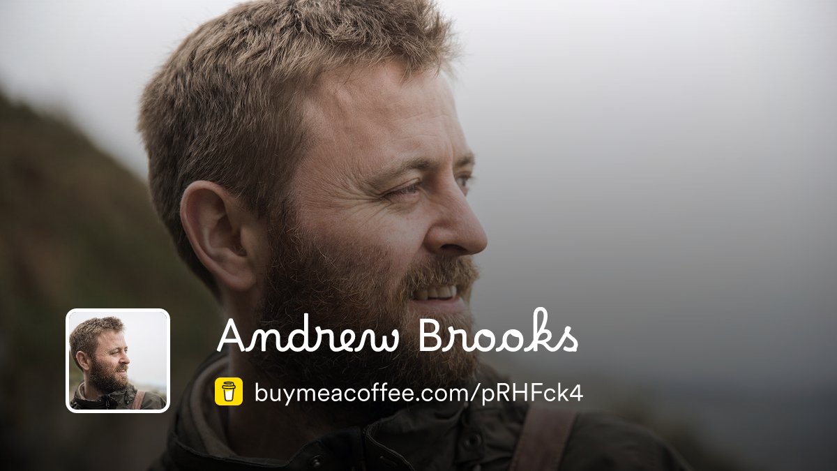 Andrew Brooks - Buymeacoffee
