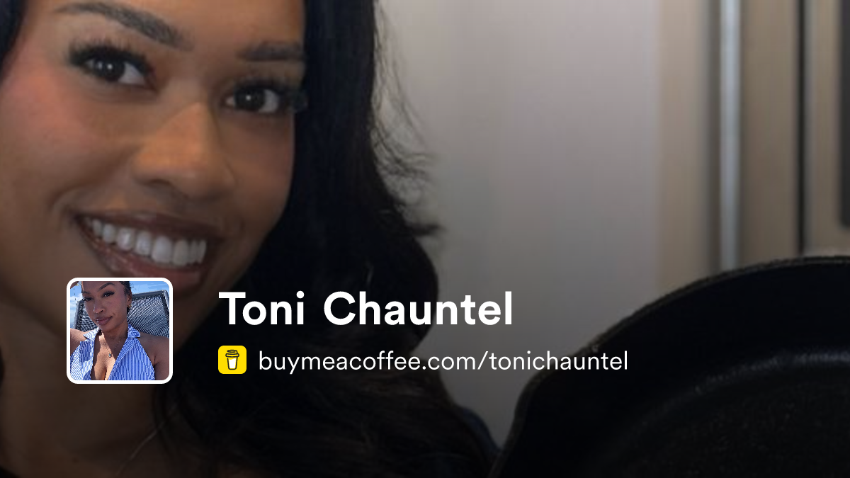 Toni Chauntel - Buymeacoffee