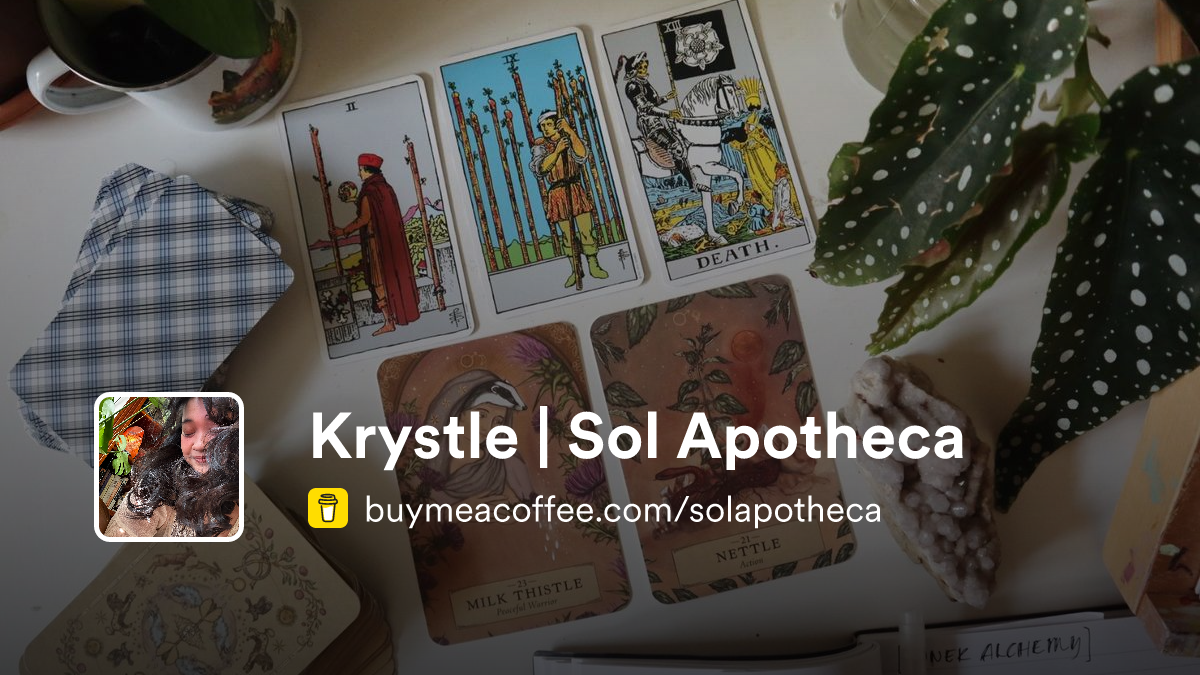 Krystle | Sol Apotheca - Buymeacoffee