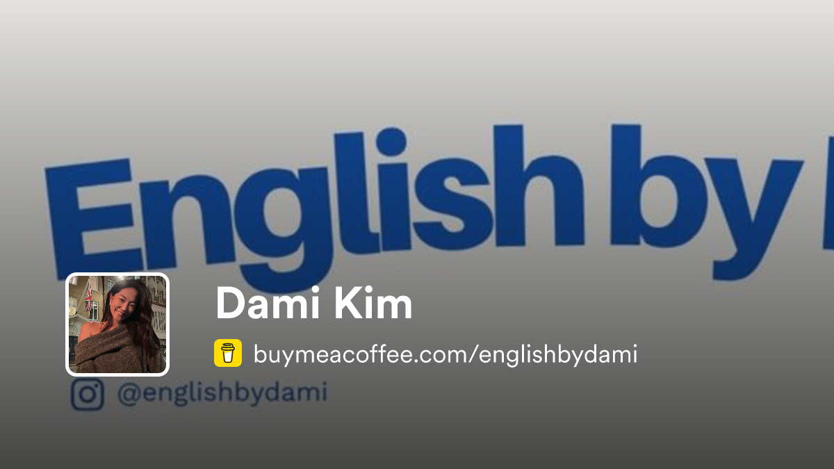 Membership | Dami Kim - Buymeacoffee