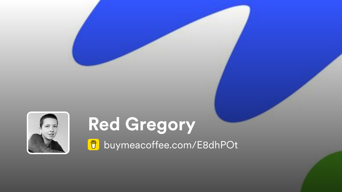 Red Gregory - Buymeacoffee