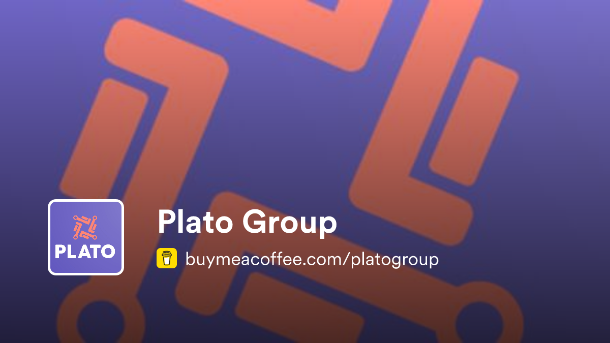 Plato Group is App - Buymeacoffee