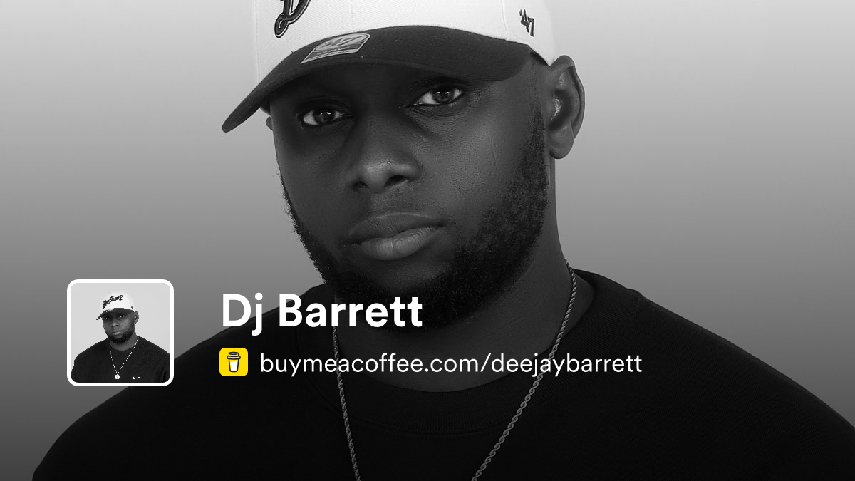Dj Barrett - Buymeacoffee