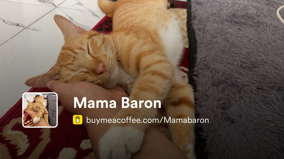 Mama Baron - Buymeacoffee