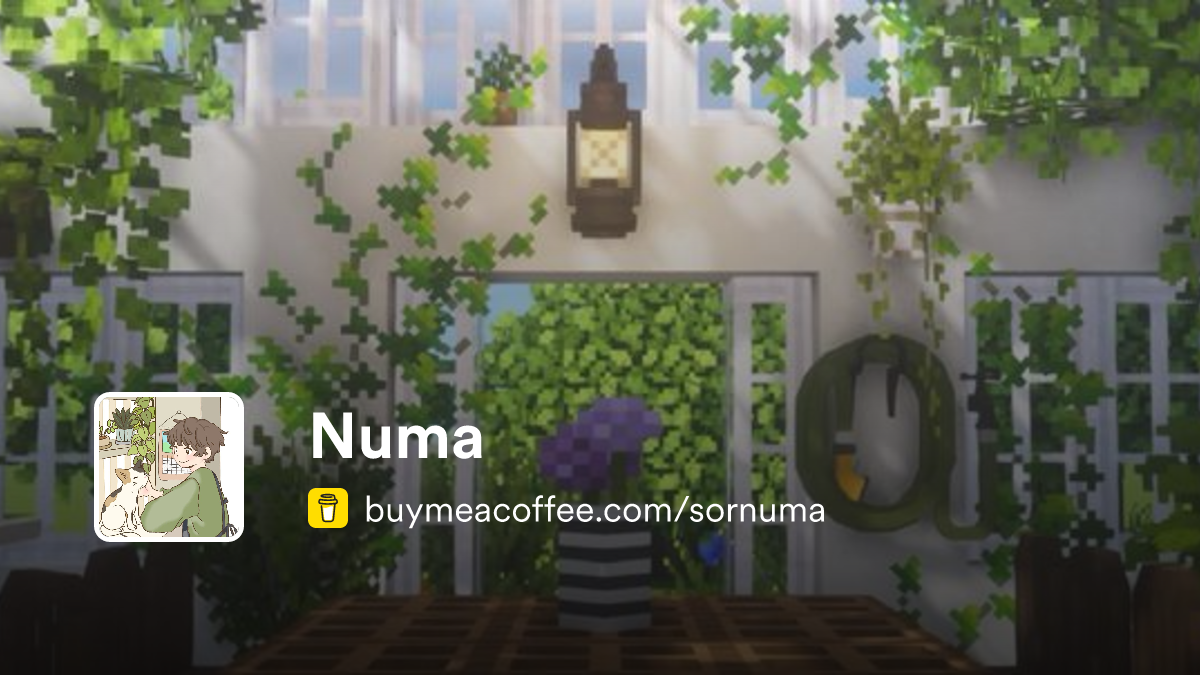 Numa is nothing yet XD - Buymeacoffee