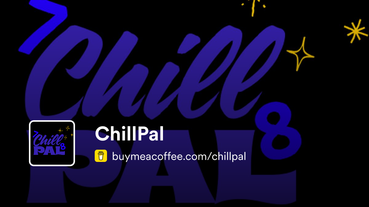 ChillPal - Buymeacoffee