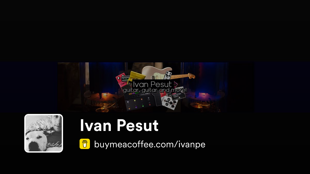 Ivan Pesut is creating Free Line 6 POD GO Patches - Buymeacoffee