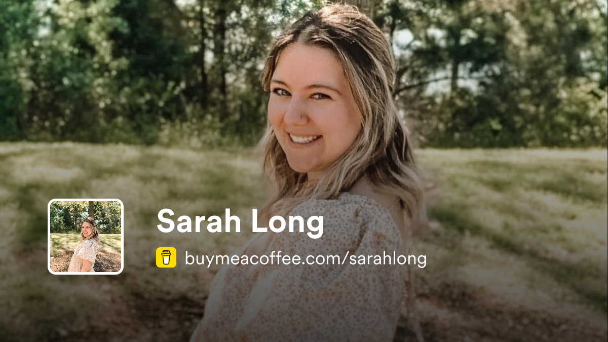 Sarah Long - Buymeacoffee