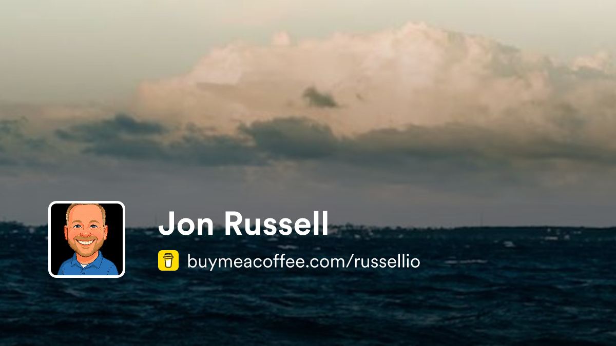 Jon Russell - Buymeacoffee