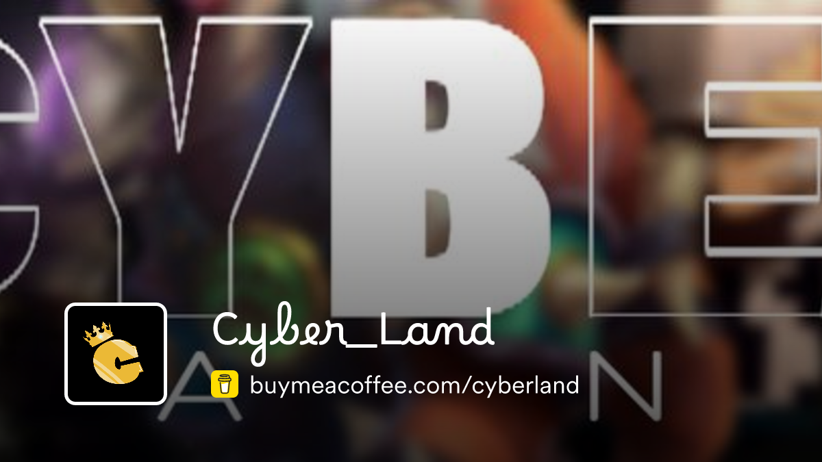 Cyber_Land is creating a minecraft and discord community! - Buymeacoffee