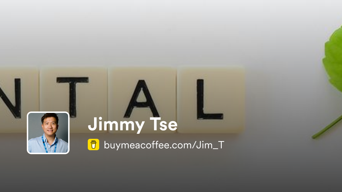 Jimmy Tse - Buymeacoffee