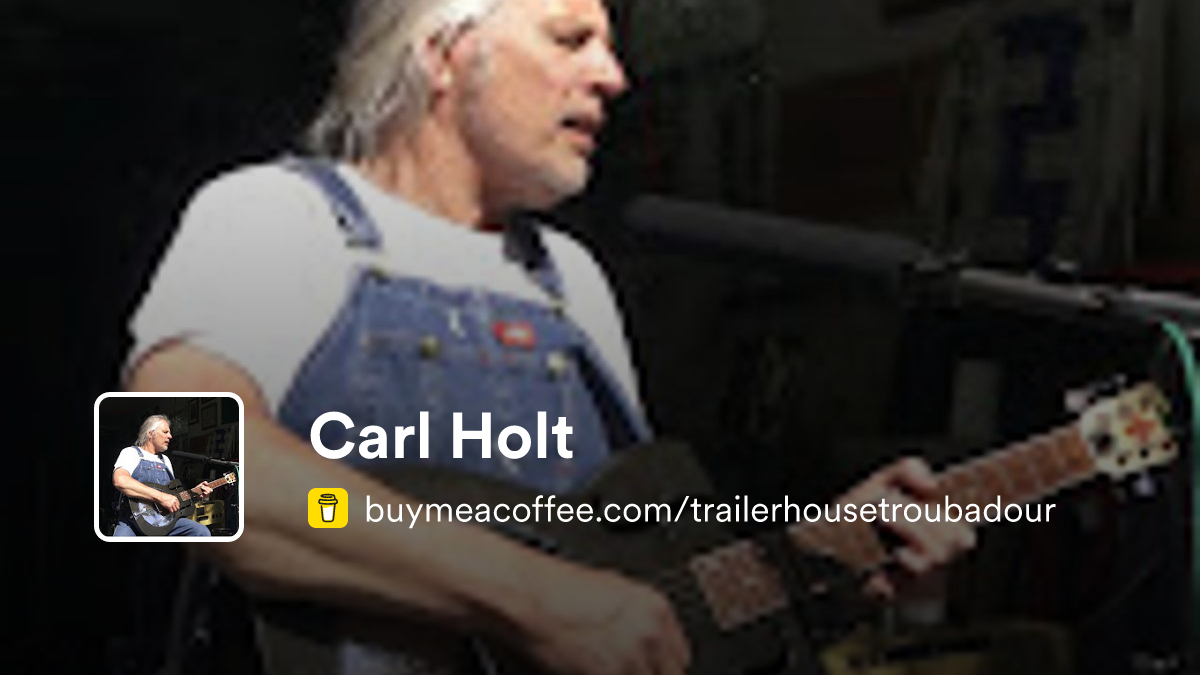 Carl Holt - Buymeacoffee