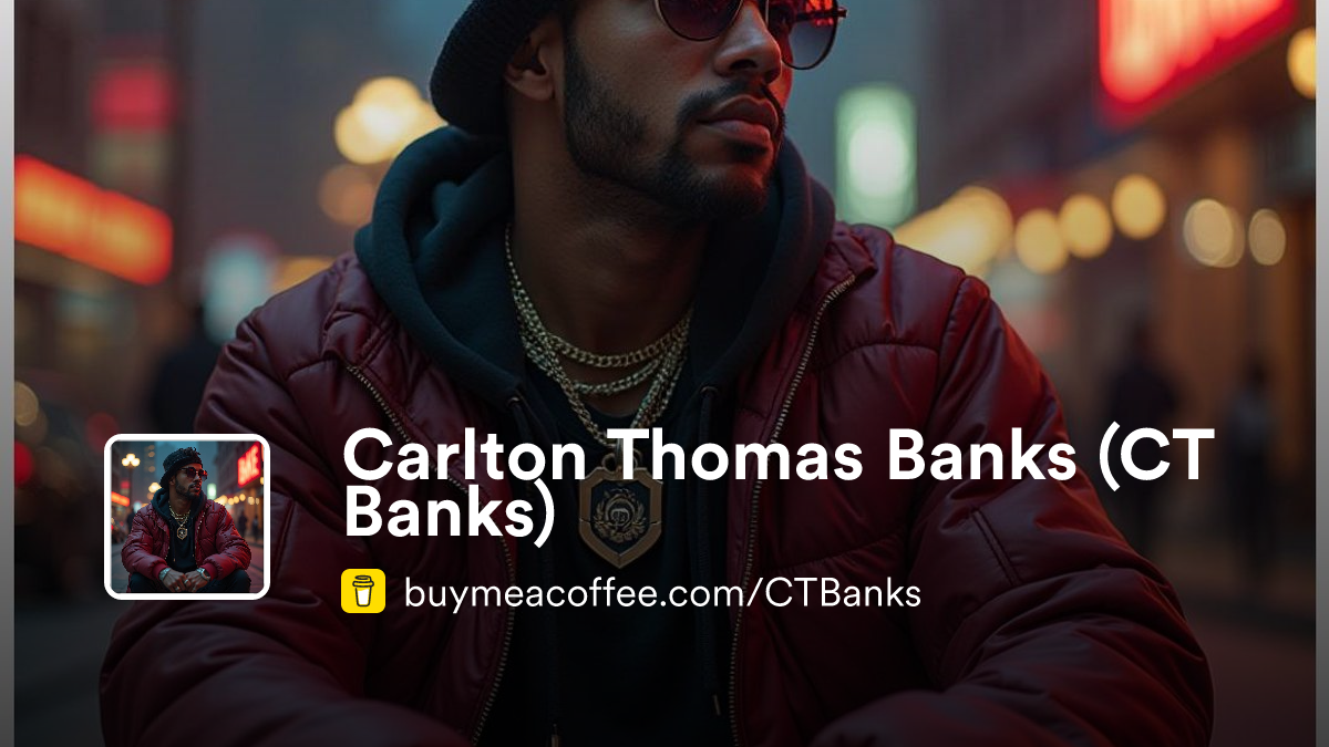 Carlton Thomas Banks (CT Banks) - Buymeacoffee