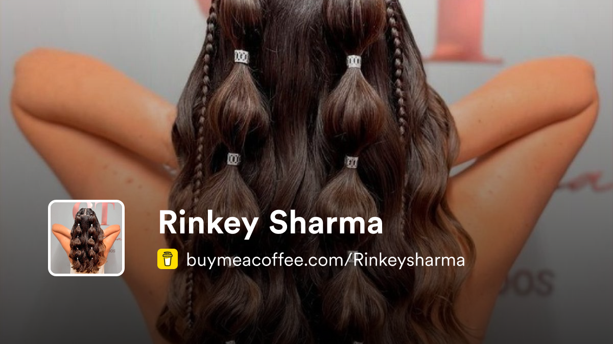 Rinkey Sharma - Buymeacoffee