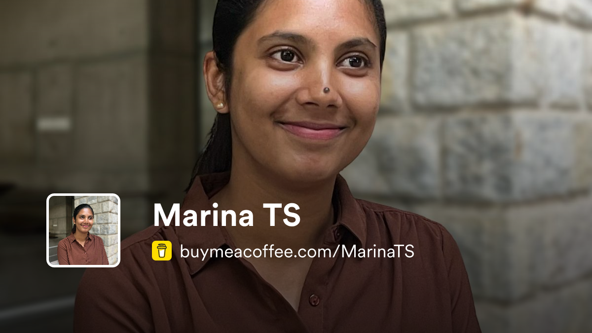 Marina TS - Buymeacoffee