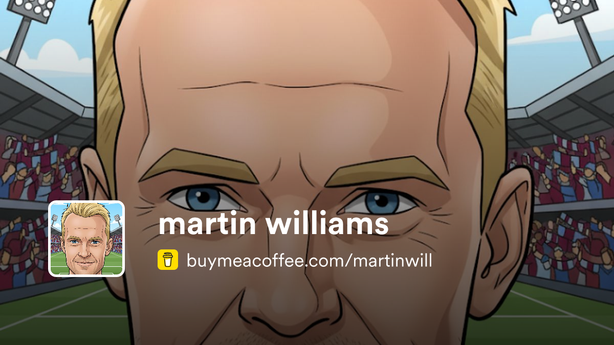 martin williams - Buymeacoffee