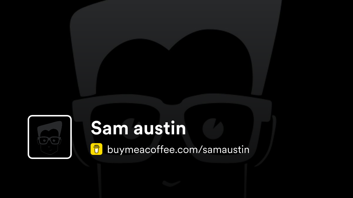 Sam austin - Buymeacoffee